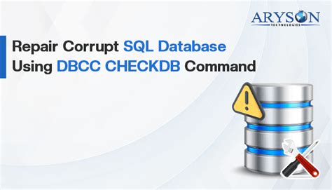 Repair Sql Server Database Corruption Using Dbcc Checkdb