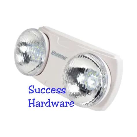 Promo Krisbow Lampu Darurat Twin Spot 8w Emergency Lamp Twin Spot 8w Putih Diskon 23 Di