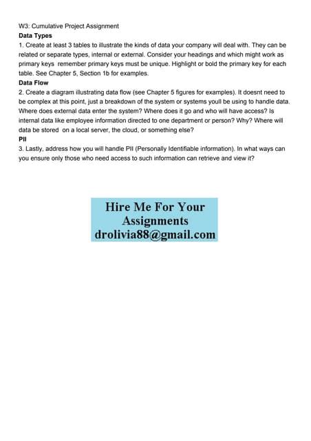 W3 Cumulative Project Assignment Data Types 1 Create At Lepdf