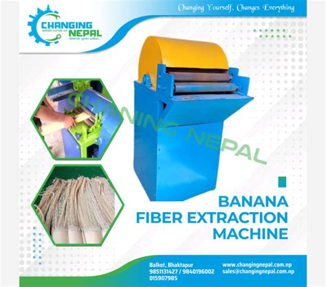 Banana Fiber Extraction Machine Price In Nepal 1hp 220v