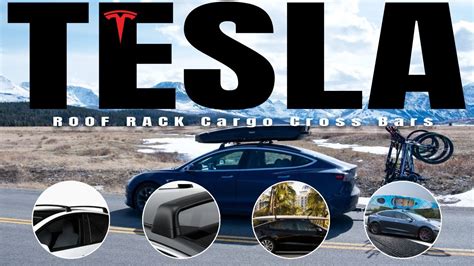 Cross Continental Roof Rack Setup Tesla Model 3y Installation