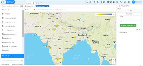 Map Visualization In Helical Insight Version 510 Helical Insight