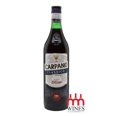 Carpano Classico 1000ml Rượu Ngoại Chính Hãng