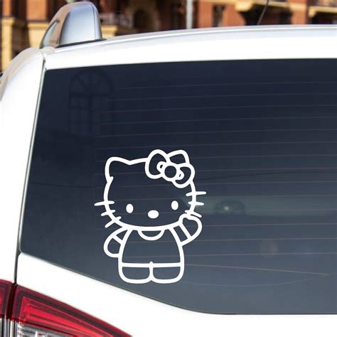 Decal Vinyl Hello Kitty Sanrio Window Car Laptop For Tumbler Etsy