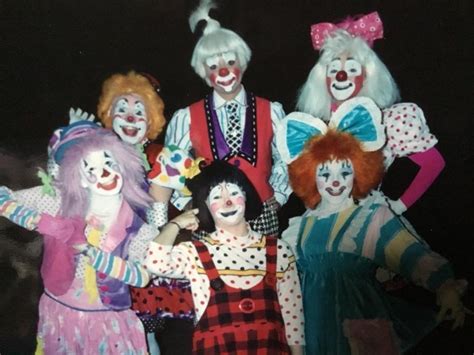 Pat Cashins Clownalley Ringling Red Unit Girl Clowns 1990