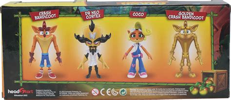 Crash Bandicoot Bandai Action Figures 4 Pack With Mask The Chelsea Gamer