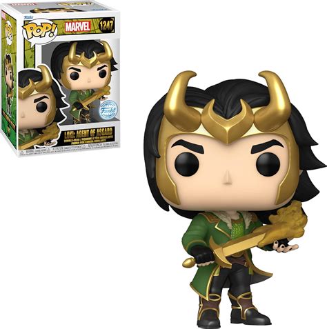 Funko Pop Marvel 1247 Loki Agent Of Asgard Exclusivo Traje Rojo