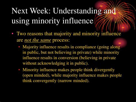 Ppt Minority Influence Powerpoint Presentation Free Download Id