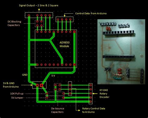 Signal Generator Printed Circuit Board Making It Up