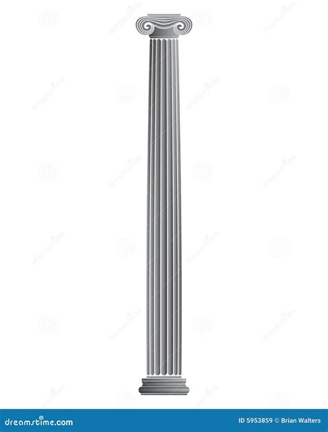 Pilaster Column Structure Image Royalty Free Illustration 89227377