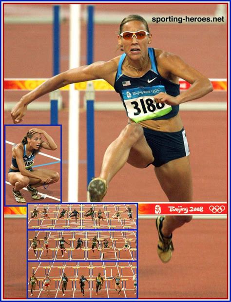 Lolo Jones 2008 Olympics 100m Hurdles Finalist U S A