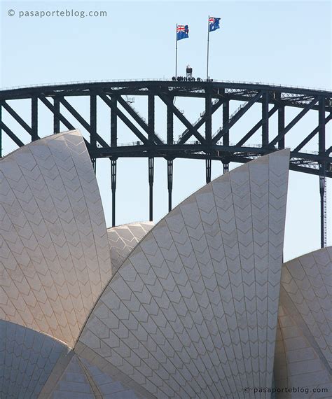 Sydney Harbour Bridge El Puente Junto A La Opera House