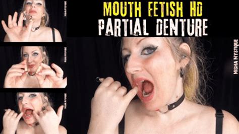 Mouth Fetish Hd Partial Denture Fetish Teeth Fetish Mp4 Misha