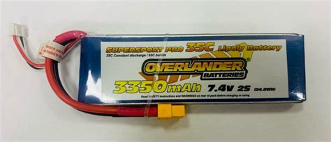 Appliance Electronics 3350mah 2s 74v 35c Lipo Battery Xt60