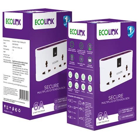 Buy Philips Ecolink 6 Amps Multiplug Socketled Indicator 913715174101