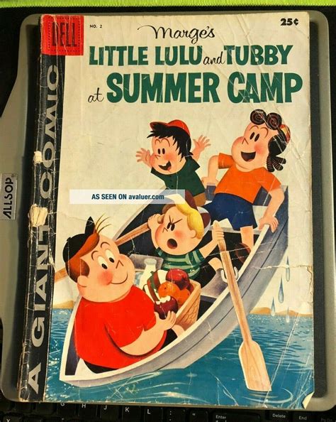 Marge S Little Lulu And Tubby At Summer Camp 2 Dell 1958 Giant Sized