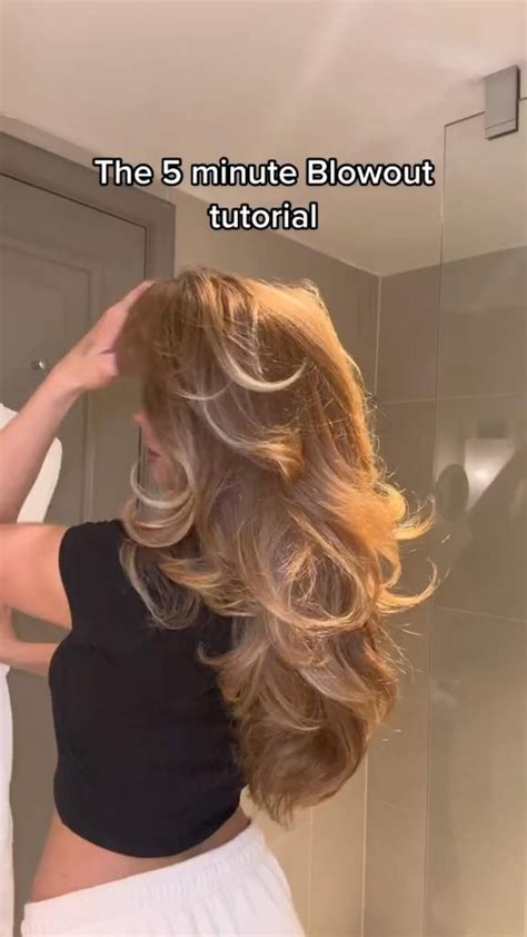 Blow Out Tutorial Victoria Secret Hair Blowout Hair Tutorial Hair