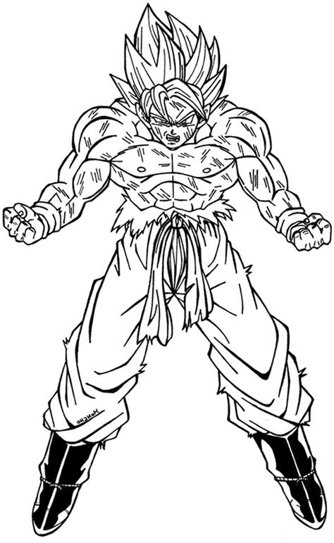 Dibujos De Goku Para Colorear E Imprimir Floral Arrangement Design