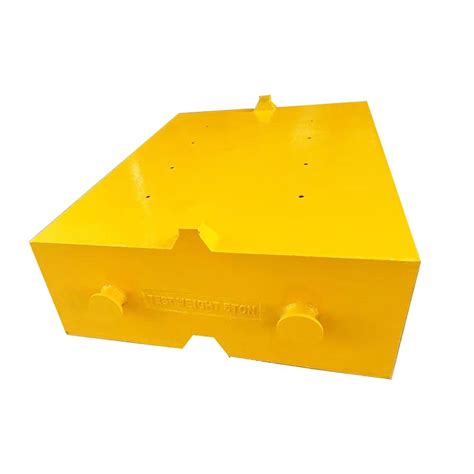 5000kg Steel Stackable Weights For Scale Calibration Measurement Testing Equipment Weighting