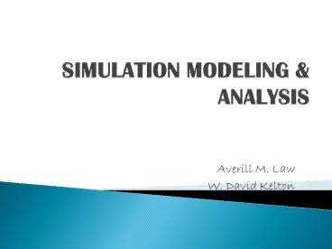 SIMULATION MODELING Presentation Free To View
