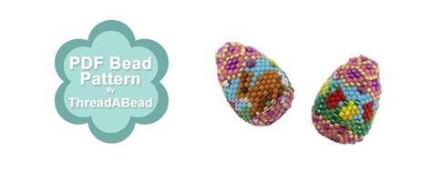 5 Beaded Easter Egg Tutorials The Beading Gem