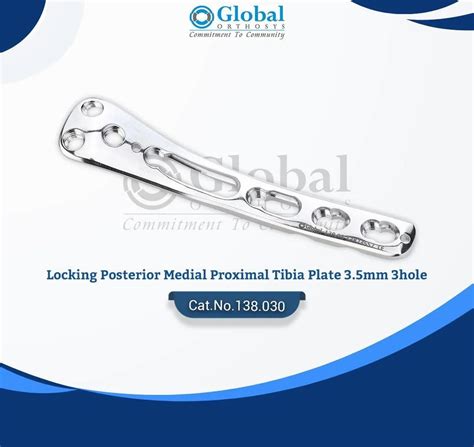 Stainless Steel Locking Posterior Medial Proximal Tibia Plate At ₹ 1490