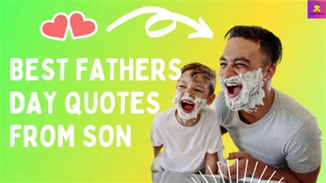 70 Best Fathers Day Quotes From Son Fathers Day Card