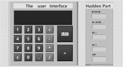 基于labview的简易计算器设计labview计算器 Csdn博客