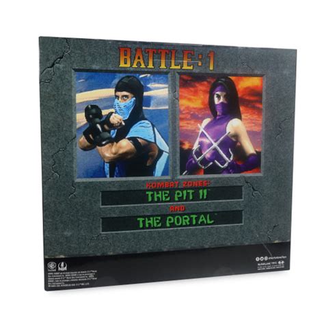 Sub Zero Vs Mileena Mortal Kombat Klassic Deluxe 2 Pack 7 Figure Mcfarlane Toys Store