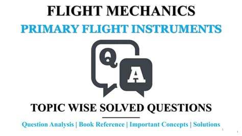 Primary Flight Instruments Q And A Pptx