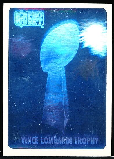Lot Detail 1990 Pro Set Ftbl Nno Vince Lombardi Trophy