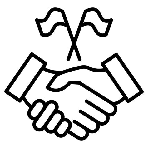 Alliance Icon Line Vector Illustration 35316917 Vector Art At Vecteezy