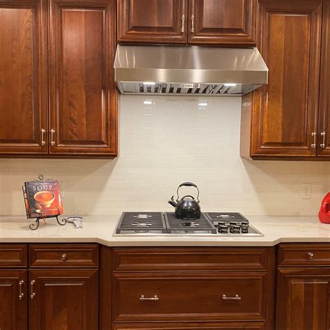 Tumbled Marble Subway Tile Backsplash New Trends In Kitchen Backsplash