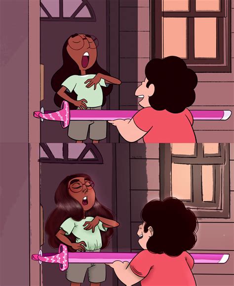 Steven And Connie Screencap Redraw 4 By Papayawhipped On DeviantArt