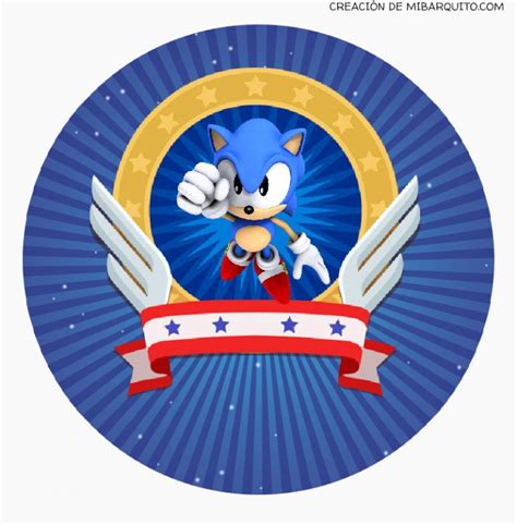 Gratis Kit Imprimible De Sonic Mi Barquito