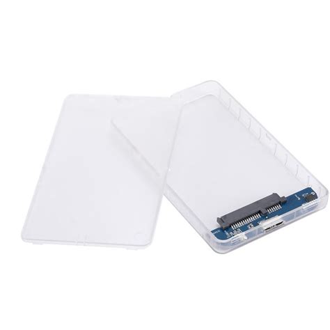 Eaget OEM Logo HDD Enclosure USB External Hard Disk Shell Case Inch HDD Box ABS Hard Disk