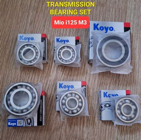 Transmission Bearing Set Mio I125 M3 6pcs Made In Japan Lazada Ph