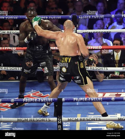 World Boxing Council World Heavy Title Bout Mgm Grand Hi Res Stock