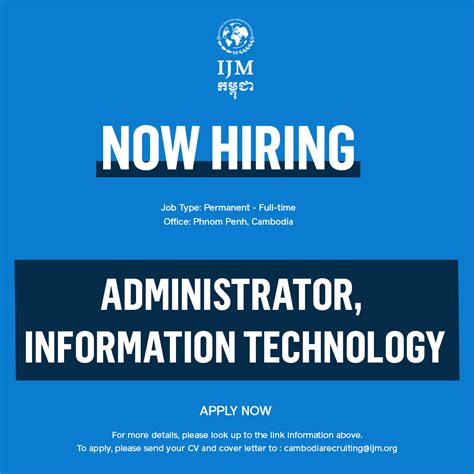 Ijm Cambodia Join Our Ijm Cambodia Were Hiring Facebook