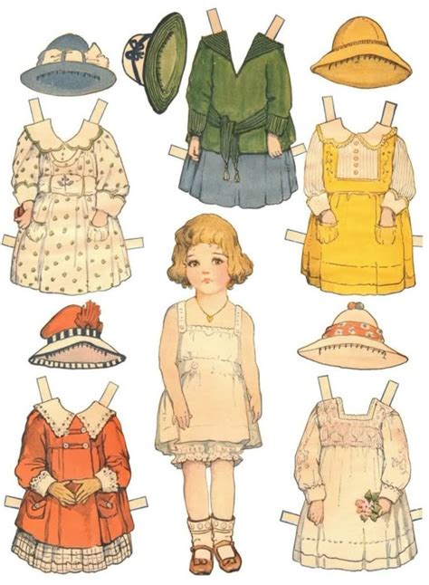 Cute Paper Dolls Vintage Paper Dolls Paper Dolls Paper Doll Dress