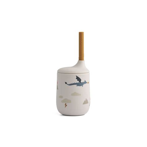 Liewood Ellis Printed Sippy Cup Milka
