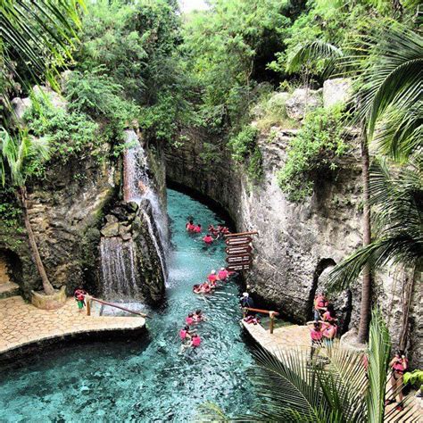 Xcaret Underground River Mexico