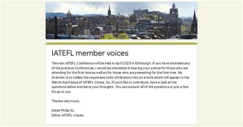 Iatefl Member Voices Sandy Millin Sheher
