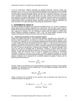 K Algorithm Based Text Detection With An Adaptive Classifier Threshold PDF