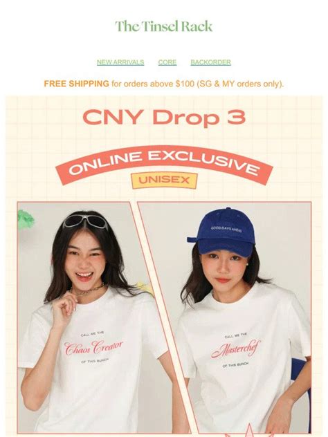 The Tinsel Rack Your Personali Tee Test Results Are Out 💌🧸 Milled