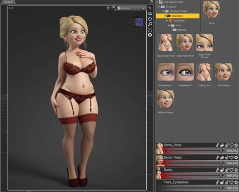 Doris For Genesis 8 Female Daz Content By Ugarman