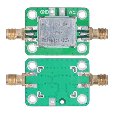 Rf Wideband Amplifier Mhz V Ma Db High Gain Low Noise Smak Female Lna Amplifier