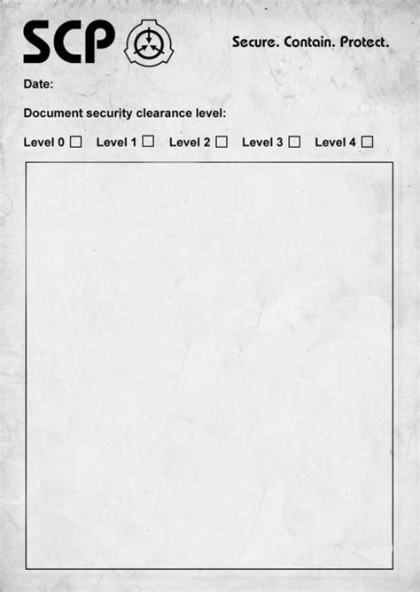 Scp Document Blank Scp Foundation Scp Foundation Scp 049
