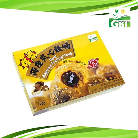 Tangerine Peel Soft Candy｜陈皮夹心软糖 120g Gbt Trading Sdn Bhd
