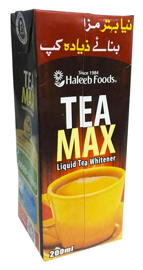 Haleeb Tea Max Tea Whitener 200ml Dairy Drinks Gomart Pk